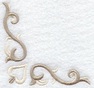 Victorian Scrollwork Corner – Embroidery Library
