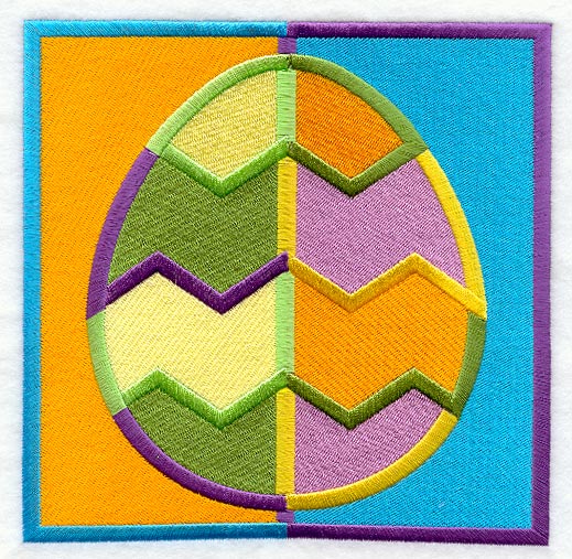 Symmetrical Easter Egg – Embroidery Library