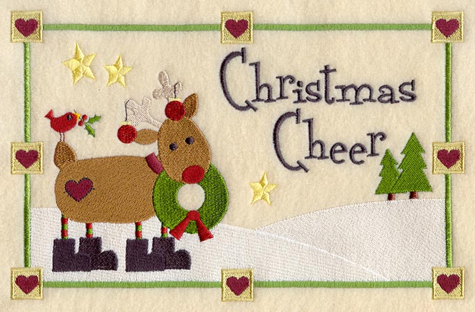 Christmas Cheer – Embroidery Library