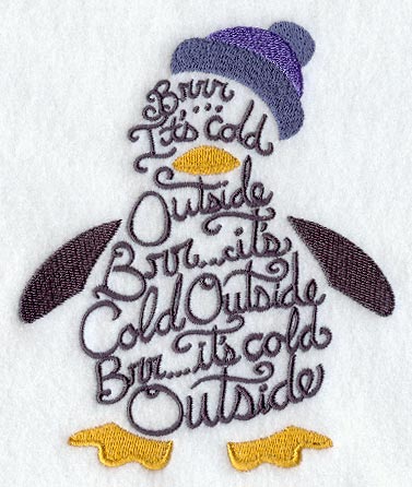 Winter Words - Brrr … It's Cold Outside – Embroidery Library