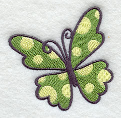Polka Dot Butterfly – Embroidery Library