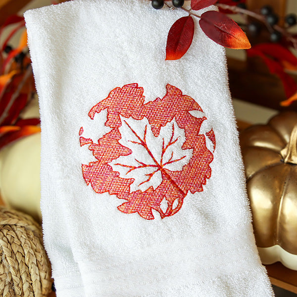 Maple Leaf (Embossed) – Embroidery Library