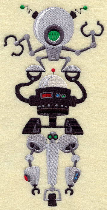 I Spy Sci-Fi Robots Stack – Embroidery Library