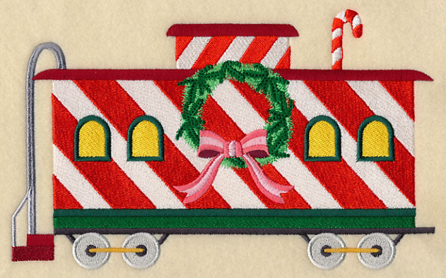Christmas Train - Caboose – Embroidery Library