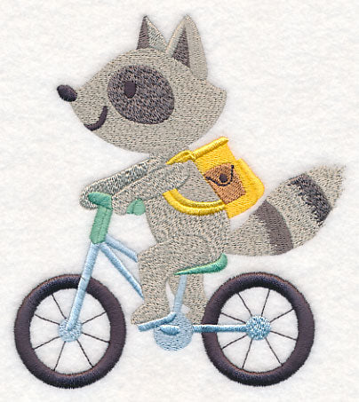 Camping Forest Friends - Raccoon – Embroidery Library