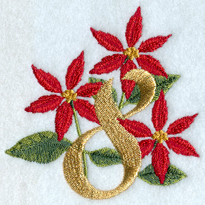 Poinsettia Number 8 - 4 inch – Embroidery Library