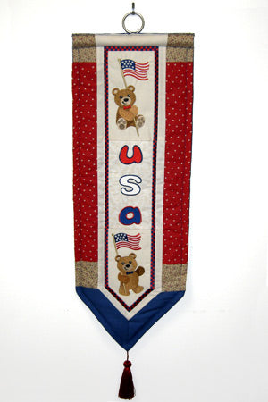 Three-Piece Embroidered Bell Pull – Embroidery Library