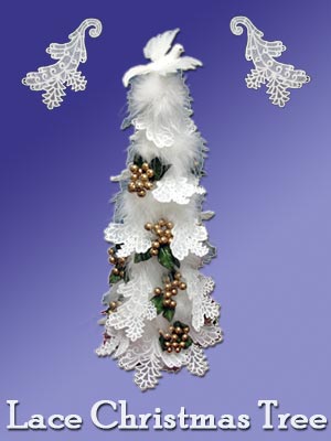 Lace Christmas Tree – Embroidery Library