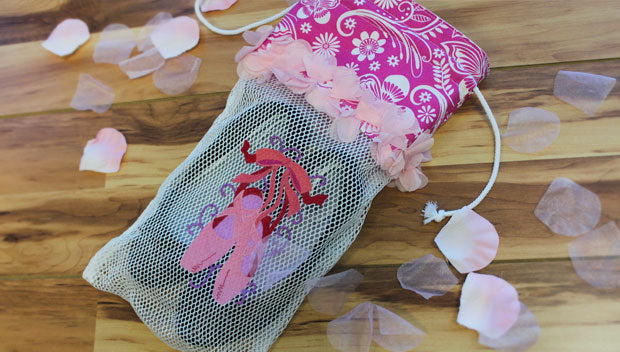 Fancy Footwork Shoe Bag – Embroidery Library