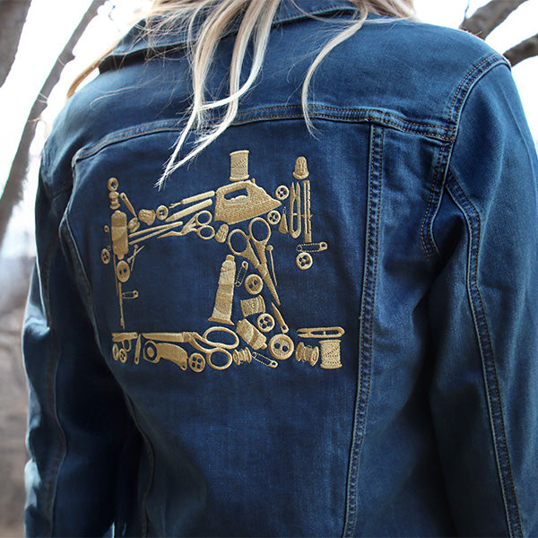 How to Embroider on a Jacket Back – Embroidery Library