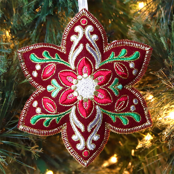 In-the-Hoop Christmas Ornament Embroidery Designs – Embroidery Library