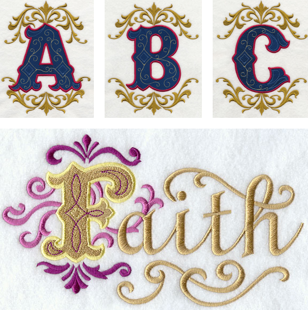 Letters & Monograms | Download Embroidery Patterns – Embroidery Library