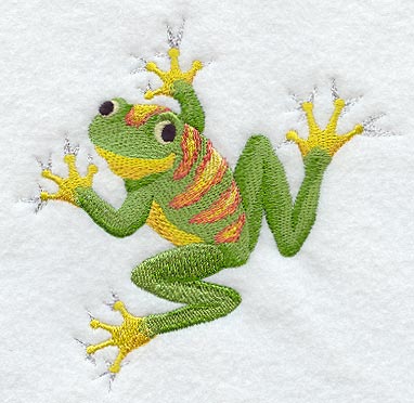 Clinging Tree Frog – Embroidery Library