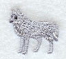 Wolf (Miniature) – Embroidery Library