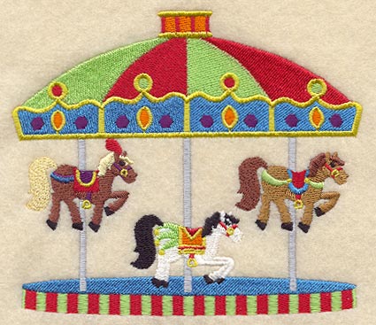 Carousel – Embroidery Library