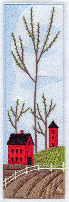 Country Panel Scene - Spring – Embroidery Library