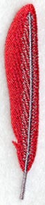 Cardinal Feather – Embroidery Library
