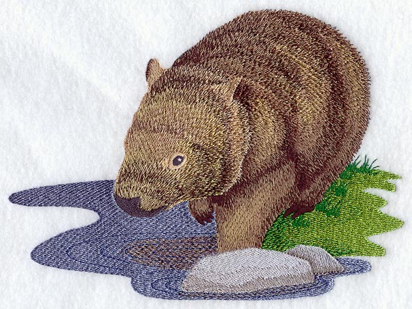 Wombat – Embroidery Library