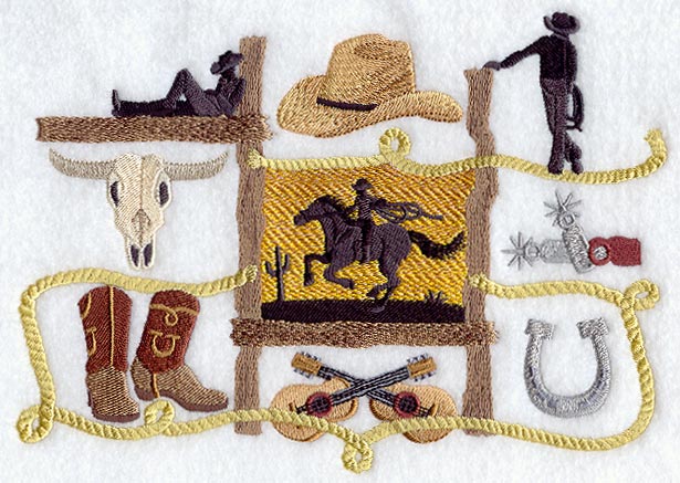 Rodeo Medley – Embroidery Library