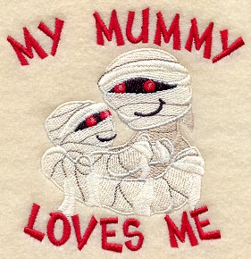 My Mummy Loves Me – Embroidery Library