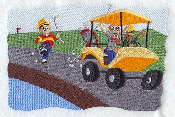 Golf Cart Follies – Embroidery Library