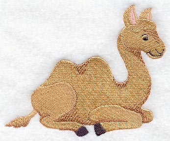 Peaceful Camel – Embroidery Library