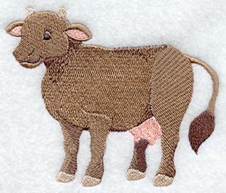 Peaceful Calf – Embroidery Library