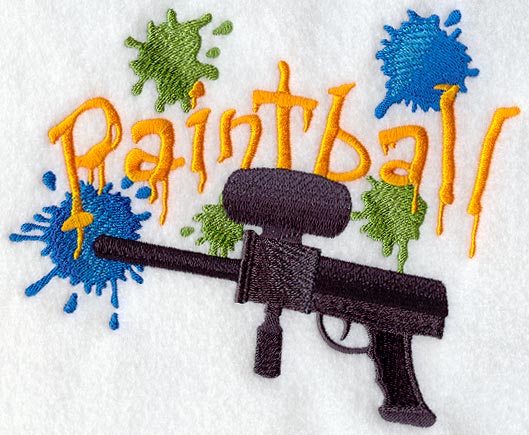 Paintball Mania – Embroidery Library