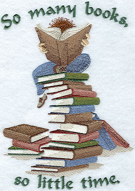 So Many Books – Embroidery Library