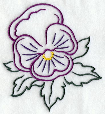 Pansy – Embroidery Library