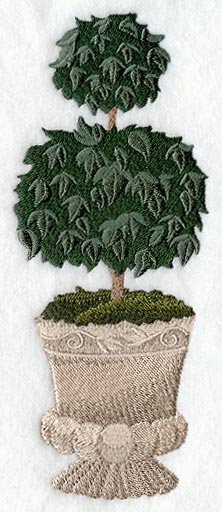 Two-Tier Topiary Tree – Embroidery Library