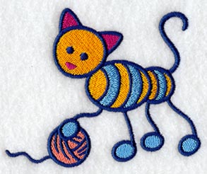 Calliope Cat – Embroidery Library