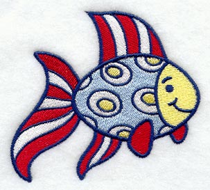 Frieda the Fish – Embroidery Library
