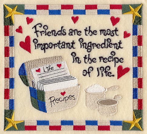 Recipe of Life – Embroidery Library