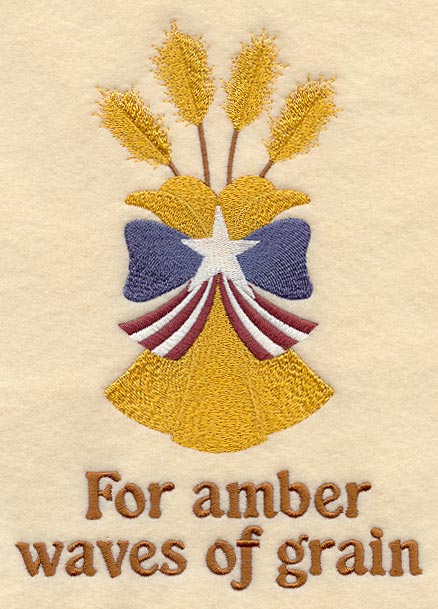For Amber Waves of Grain – Embroidery Library