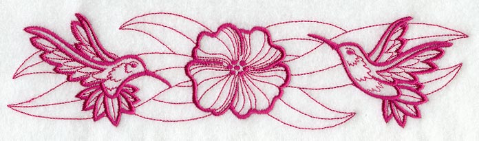 Hummingbird Hurrah Border – Embroidery Library
