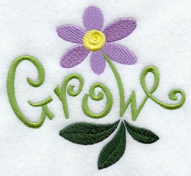 Grow – Embroidery Library