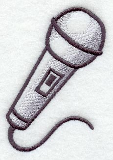 Microphone – Embroidery Library