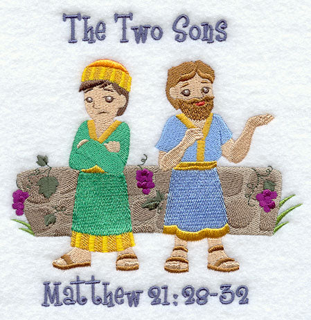 The Two Sons – Embroidery Library