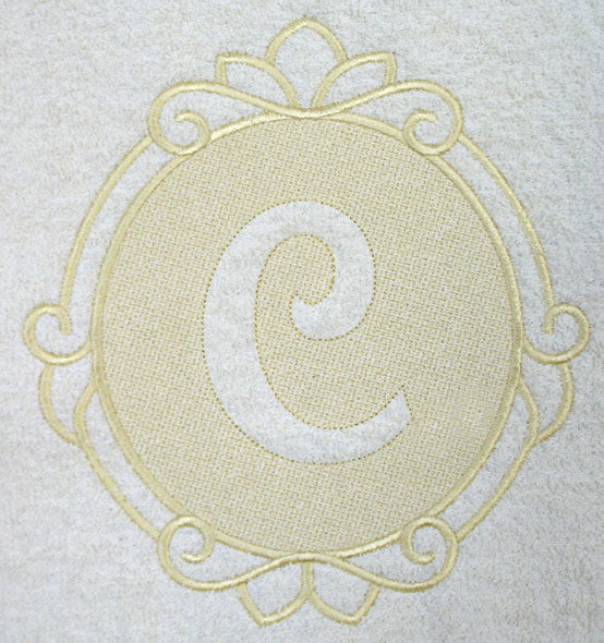 Embossed Letter Embroidery Designs | Instant Downloads – Embroidery Library