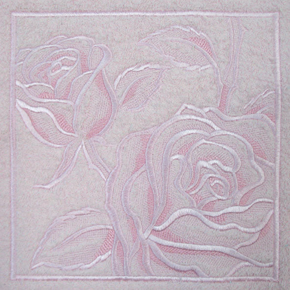 Rose Bouquet (Embossed) – Embroidery Library