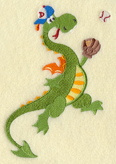 Baseball Dragon – Embroidery Library