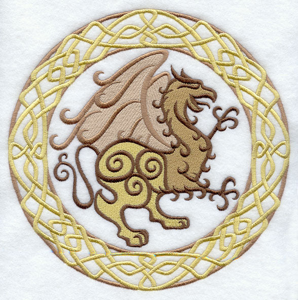 Celtic Griffin Circle – Embroidery Library