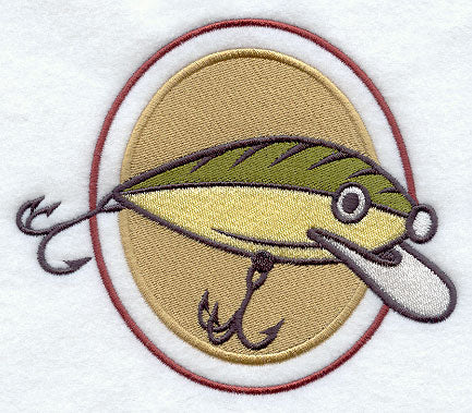 Fishing Crest – Embroidery Library