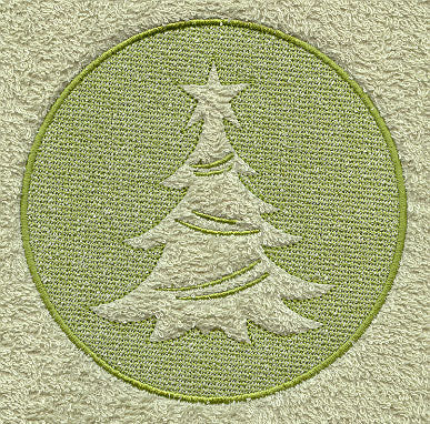 Christmas Tree (Embossed) – Embroidery Library