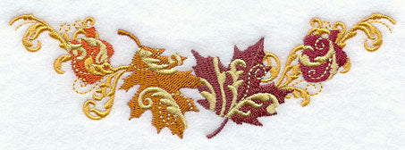 Fall Filigree Accent – Embroidery Library