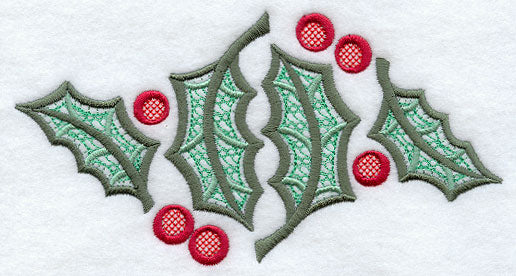 Light and Lovely Holly Accent – Embroidery Library