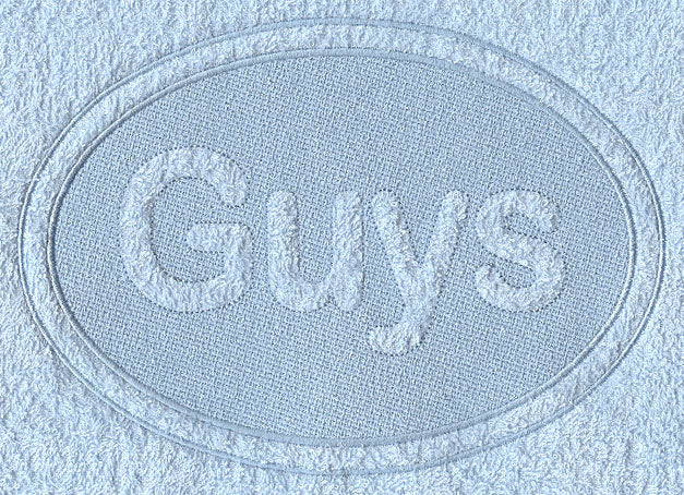 Guys (Embossed) – Embroidery Library