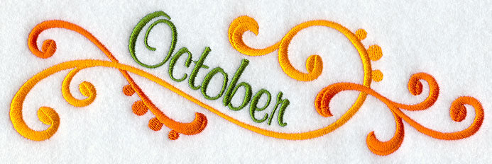 Monthly Celebrations Border - October – Embroidery Library