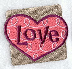 Love Heart 1 – Embroidery Library